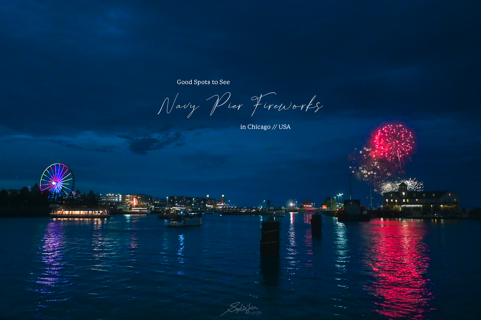 Navy Pier Fireworks Chicago Free Wednesday Saturday Shows And The